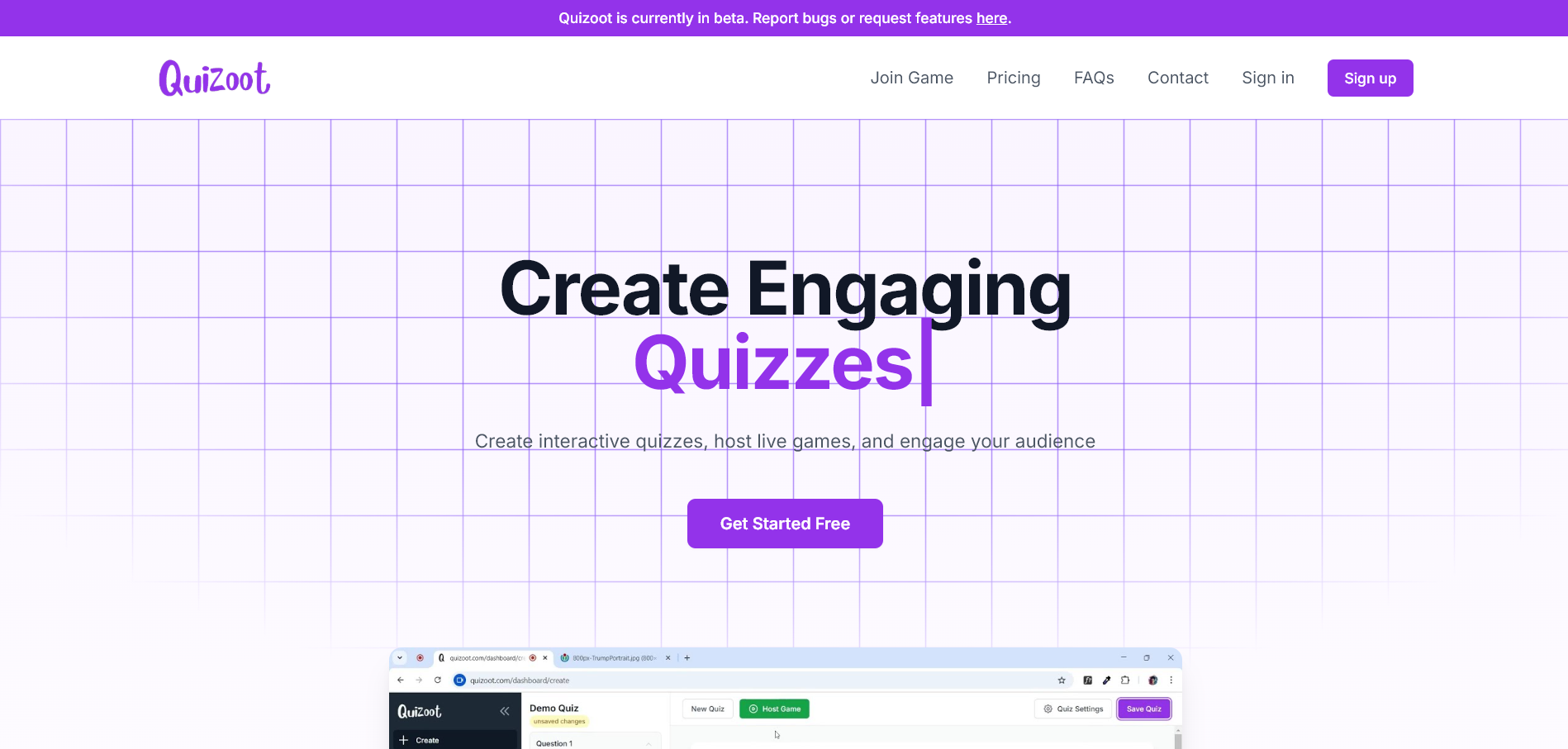 Quizoot - Create Multiplayer Quizzes For Free